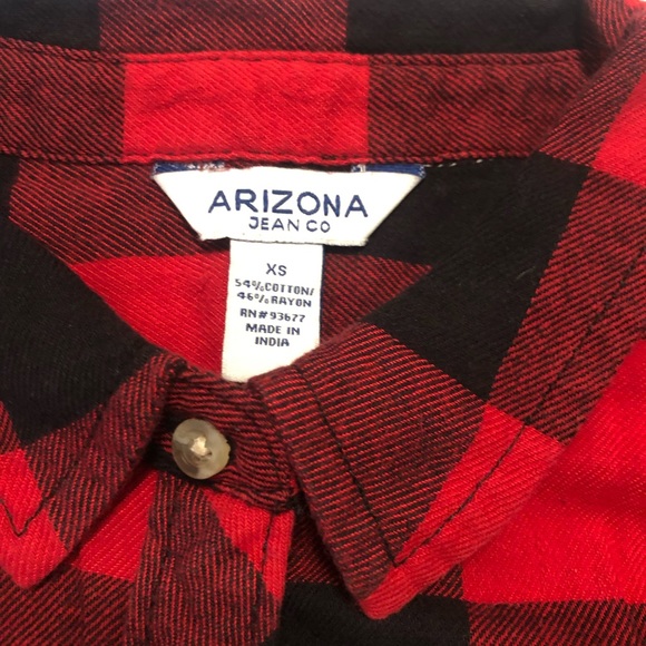 Arizona Jean Company | Tops | Arizona Jean Co Flannel Shirt | Poshmark